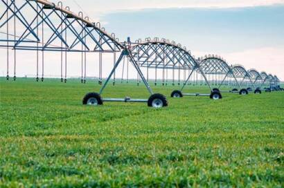 High-Tech Irrigation Systems and Farm Infrastructure